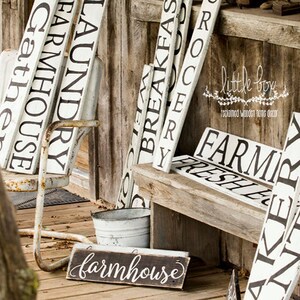 Farmhouse Decor / Farmhouse Script Sign / Home Decor / Farmhouse Sign ...