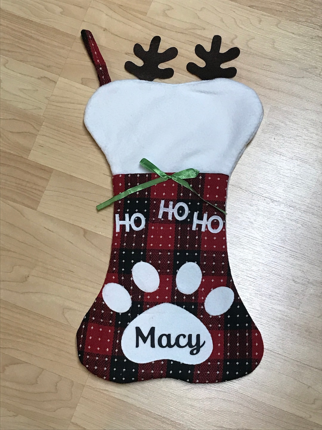 Personalized Dog Stocking Christmas Pet Stocking Buffalo - Etsy