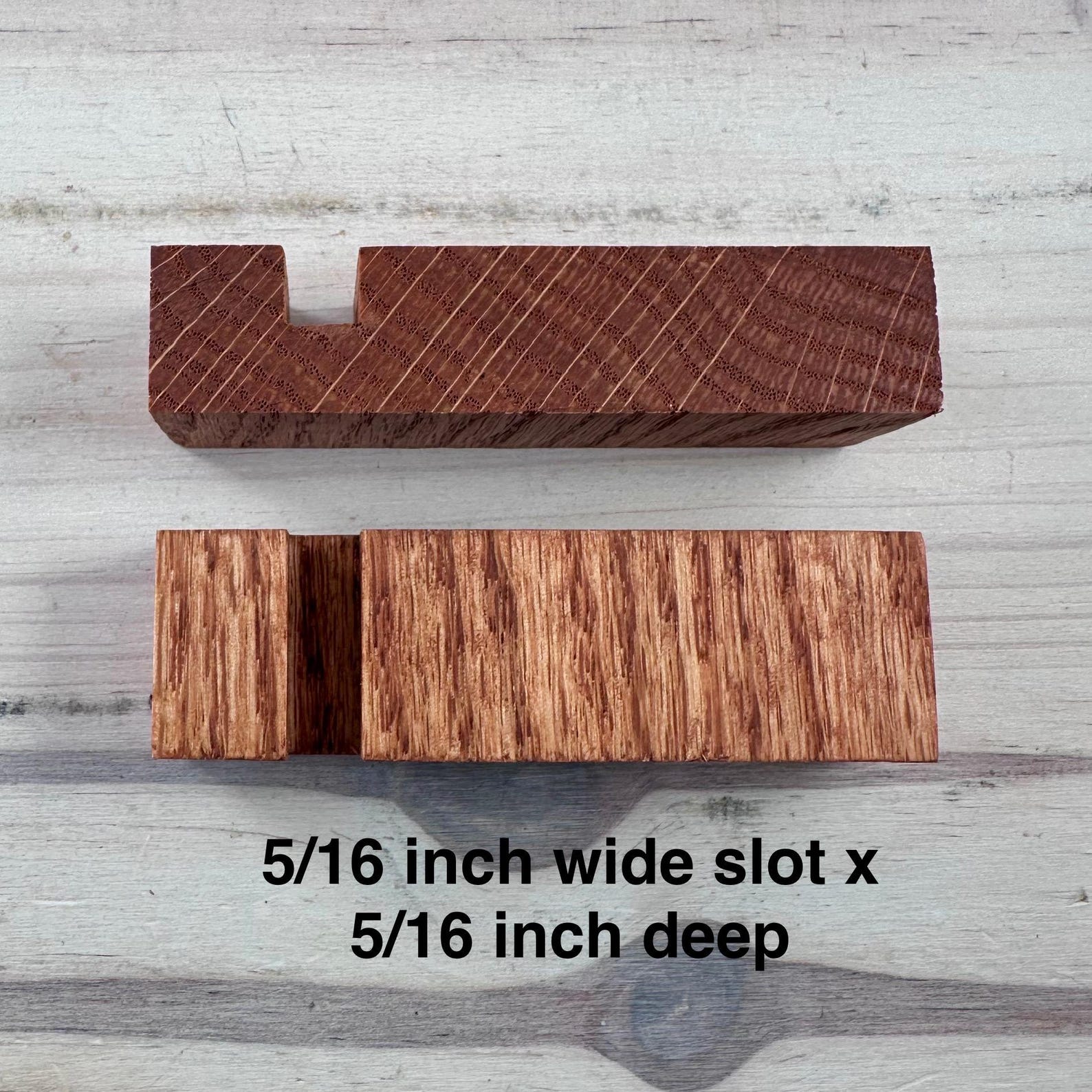 Flawed, Reduced Price - Oak Wood Display Stand (set of 2) - Fused ...