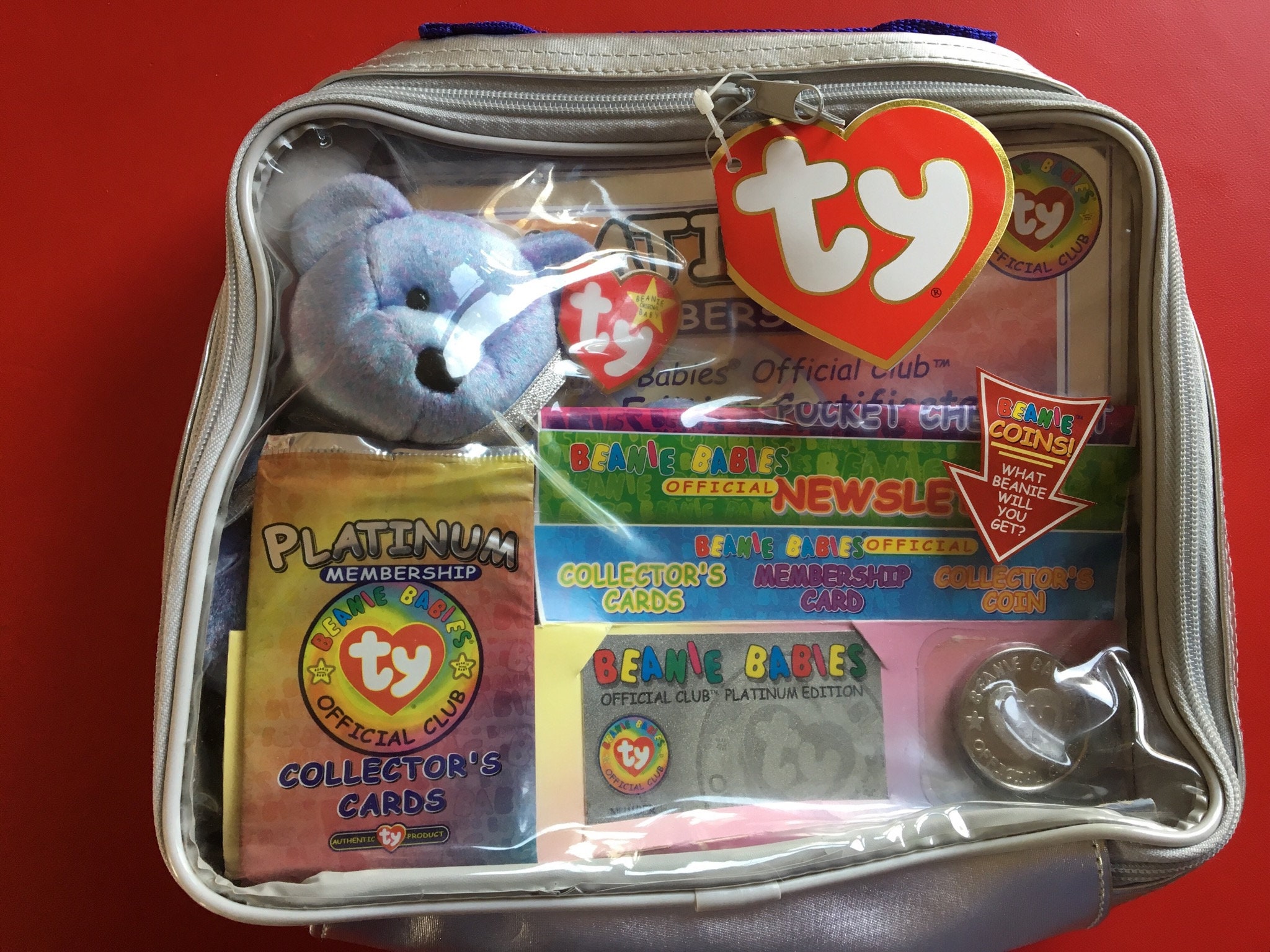 Ty Platinum Limited Edition Case With Clubby Ll - Etsy