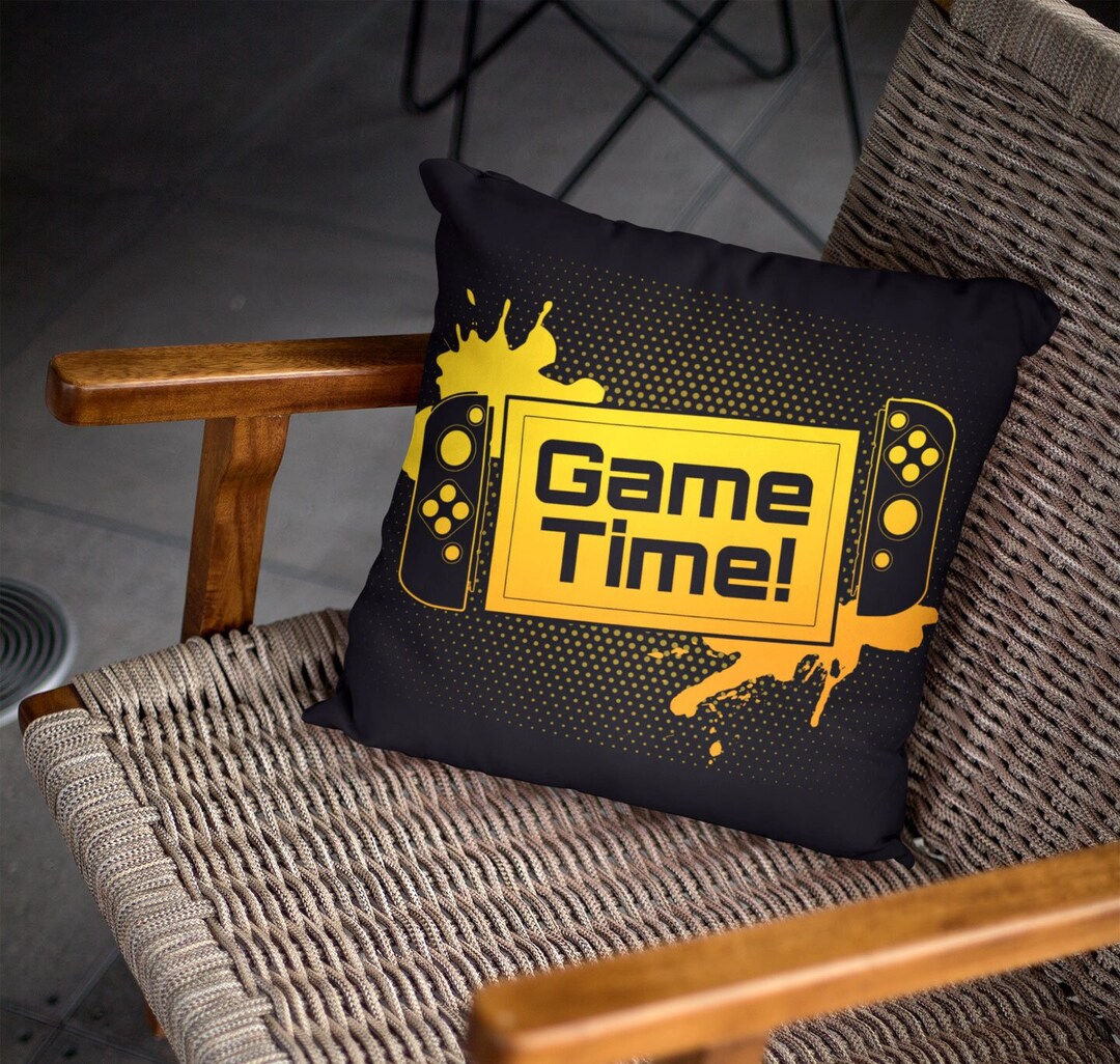 Video Game Pillow, Gamer Gift, Video Game Decor, Gaming Pillow, Gamers ...
