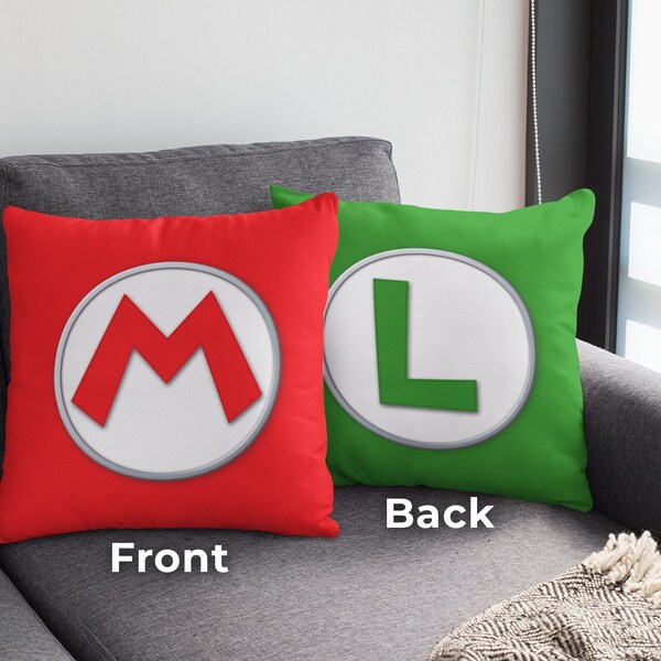 Mario Pillow - Etsy
