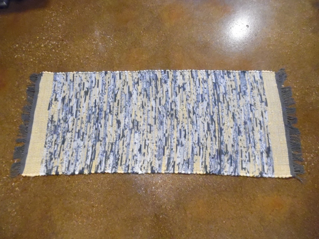 Handwoven Rug One of a Kind Made on 100 Yr Old Loom - Etsy