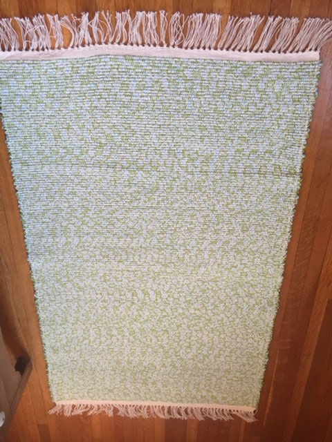 Handwoven Rug Made on 100 Year Old Loom Whimsical Colorful - Etsy