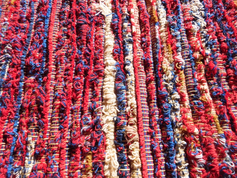 Handwoven Rug Made on 100 Yr Old Loom Gorgeous Wool - Etsy