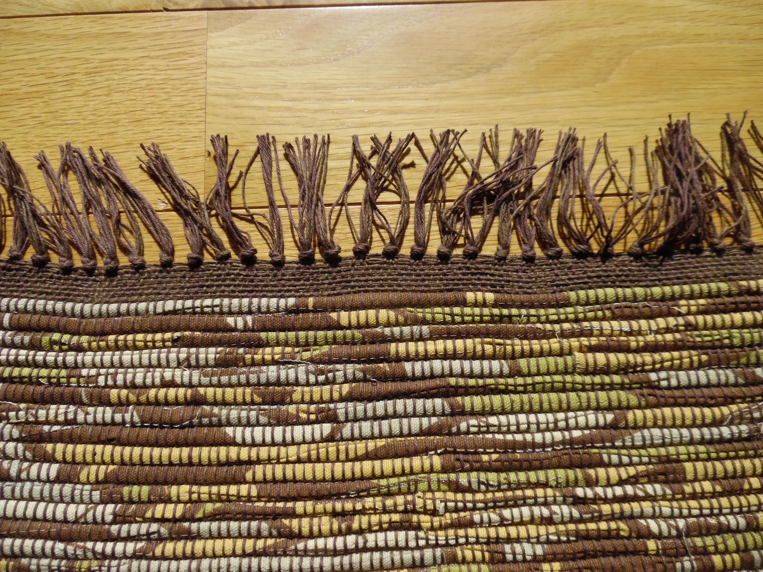 Handwoven Rug made on 100 year old Loom Whimsical Colorful | Etsy