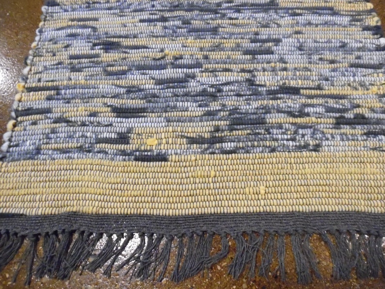 Handwoven Rug One of a Kind Made on 100 Yr Old Loom - Etsy