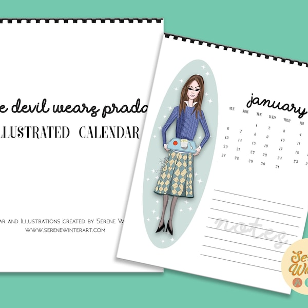 Devil Calendar - Etsy