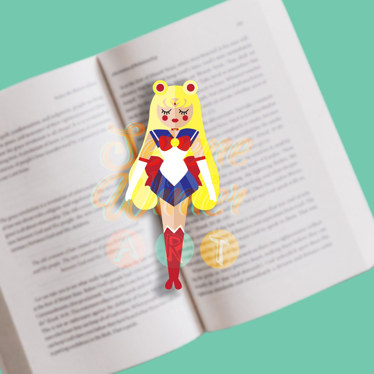 Sailor Moon Sailor Scouts Bookmarks - Etsy