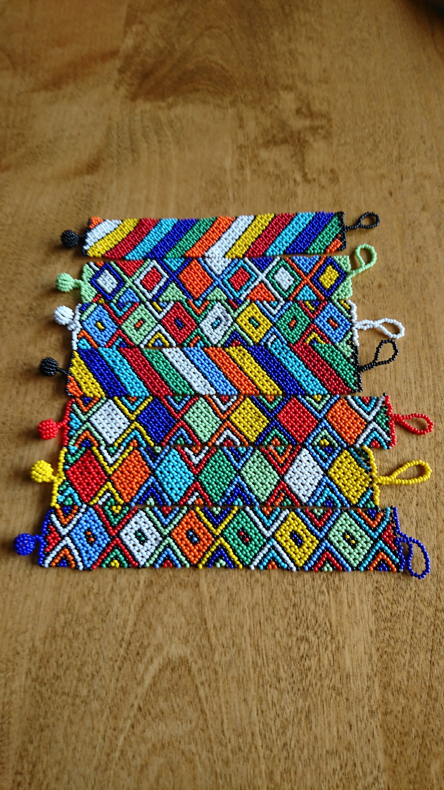 Beautiful Hand Beaded South African Bracelets - Etsy