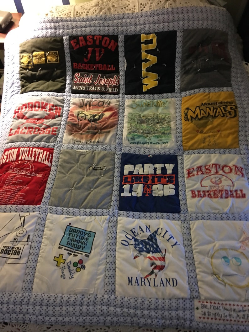 Custom Order Memory Quilts | Etsy