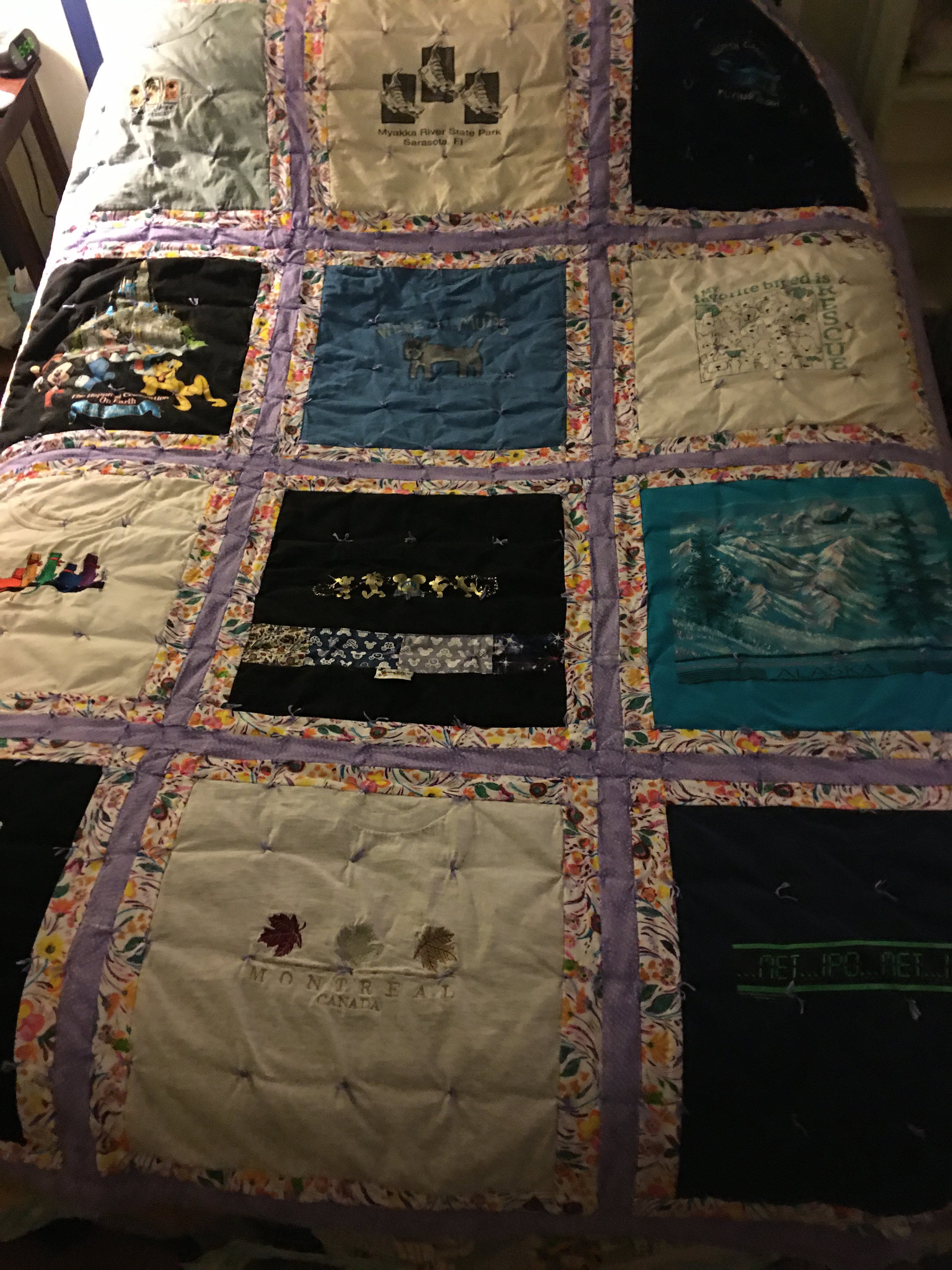 T-shirt Memory Quilt Custom Orders, - Etsy