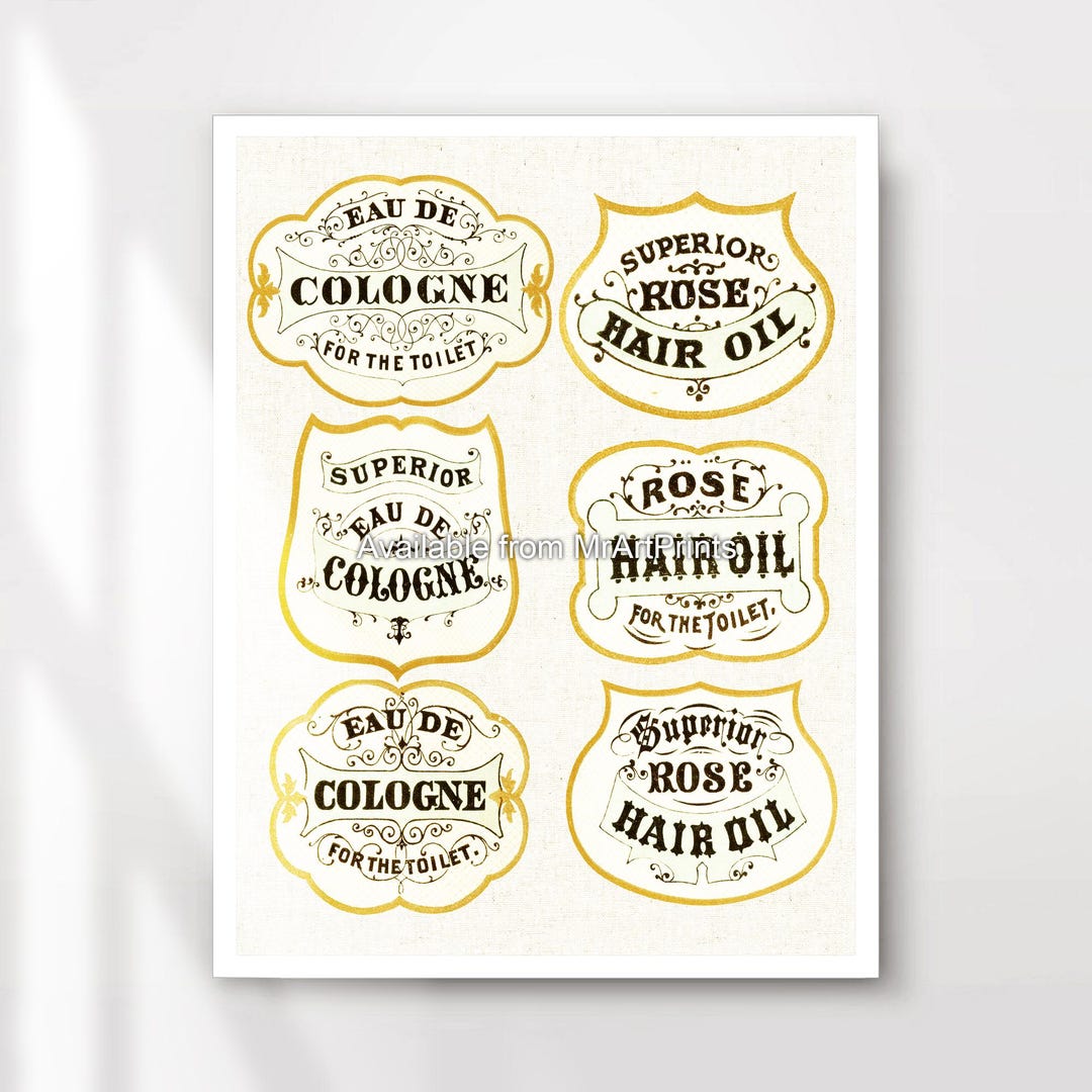 Victorian Hair Soap Shampoo Bathroom Vintage Adverts Label Advertising ...