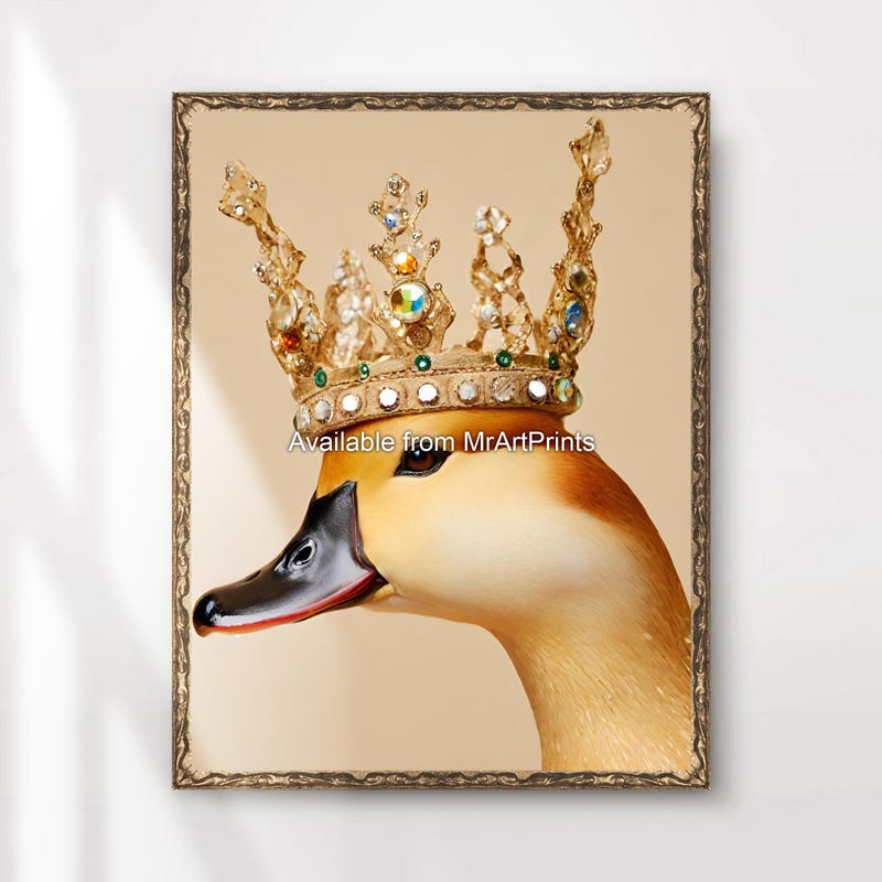 Royal Crown Duck - Etsy