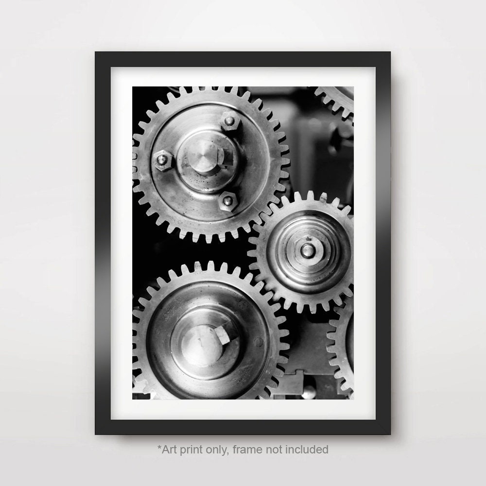 Mechanical Gears Art