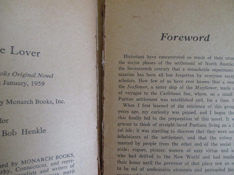 Rogue Lover by Leon Phillips Monarch Books 106 1959 Vintage - Etsy