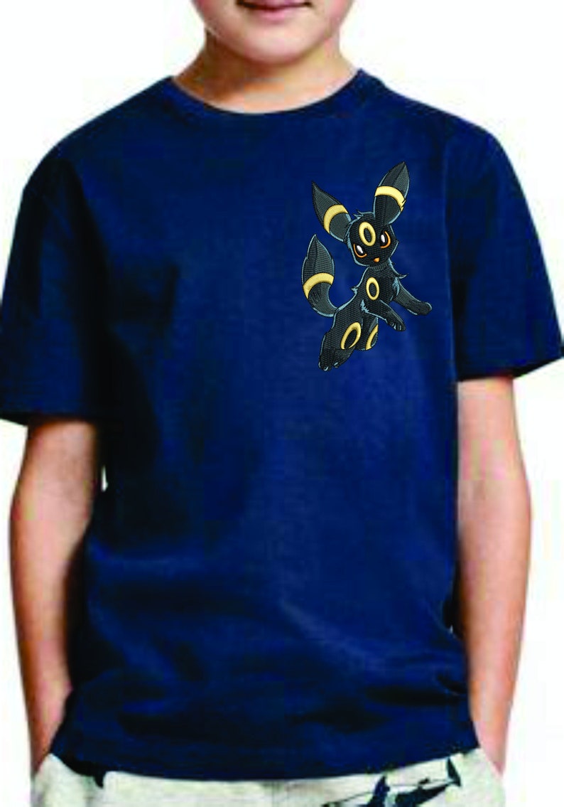 Umbreon Pokemon Machine EMBROIDERY DESIGN in 5 Sizes and 10 - Etsy