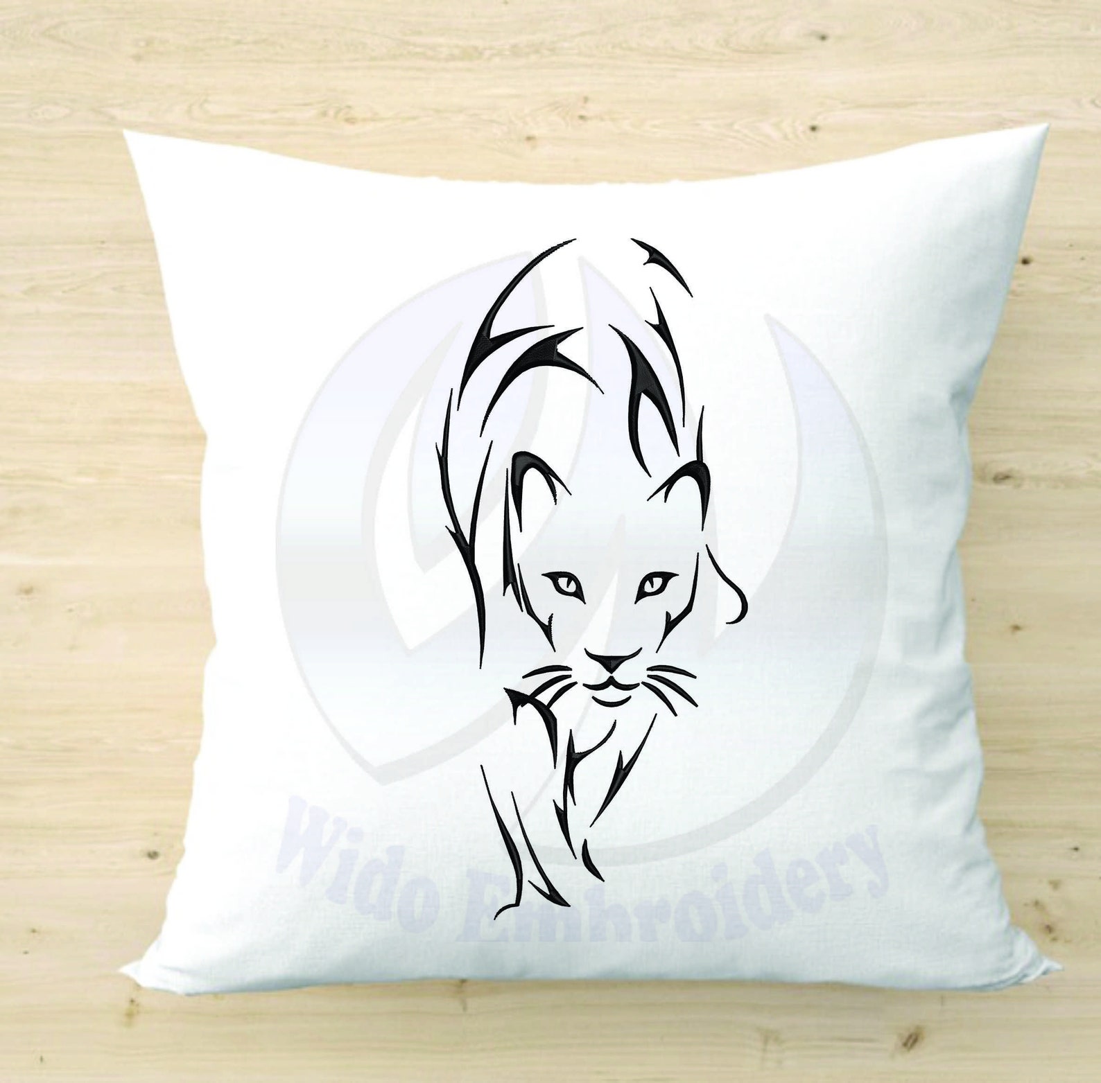 Panther Machine Embroidery Design5 Sizes 10 Formats Black - Etsy