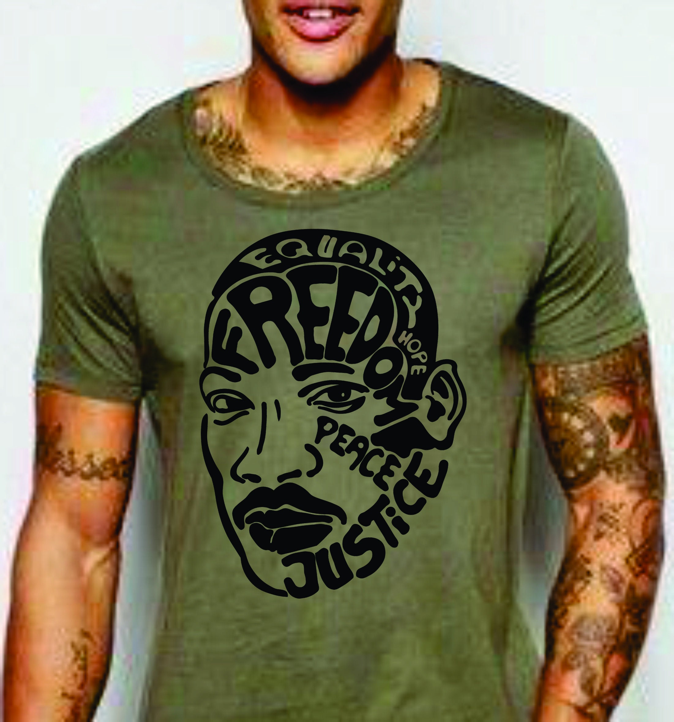 Martin Luther King Svg Dxf Png Eps Ai Pdf Martin Luther - Etsy