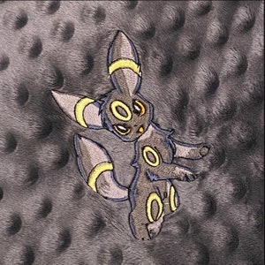 Umbreon Pokemon Machine EMBROIDERY DESIGN in 5 Sizes and 10 - Etsy