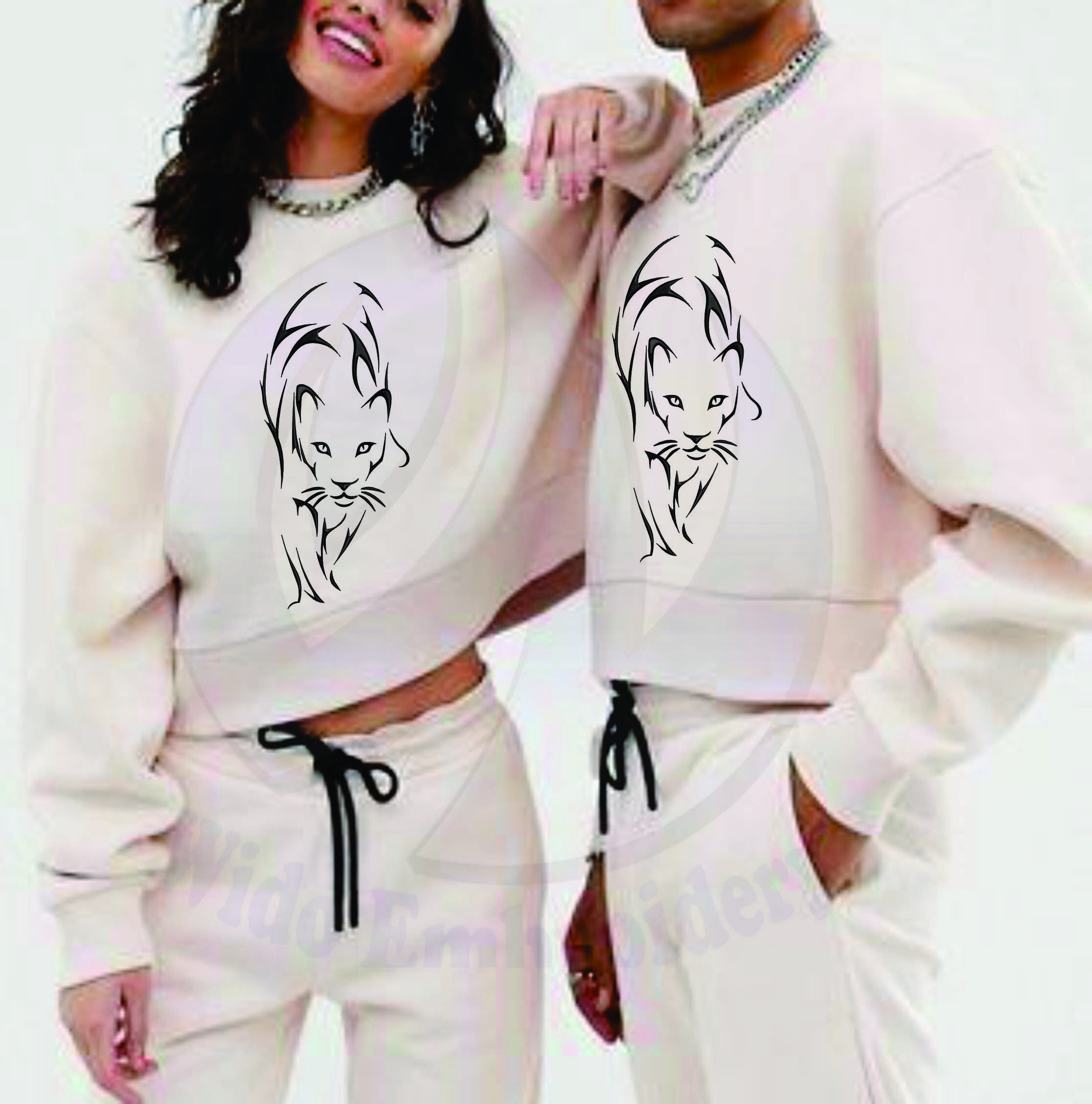 Panther Machine Embroidery Design5 Sizes 10 Formats Black - Etsy