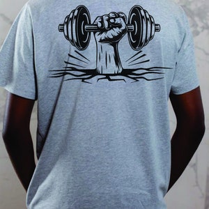 Gym Embroidery Design,weightlifting,barbell Dumbbell,kettlebells ...