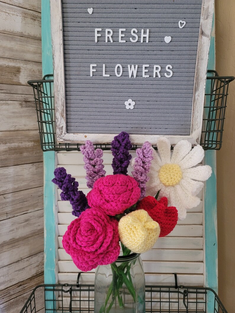 Crochet Lilac Flower - Etsy