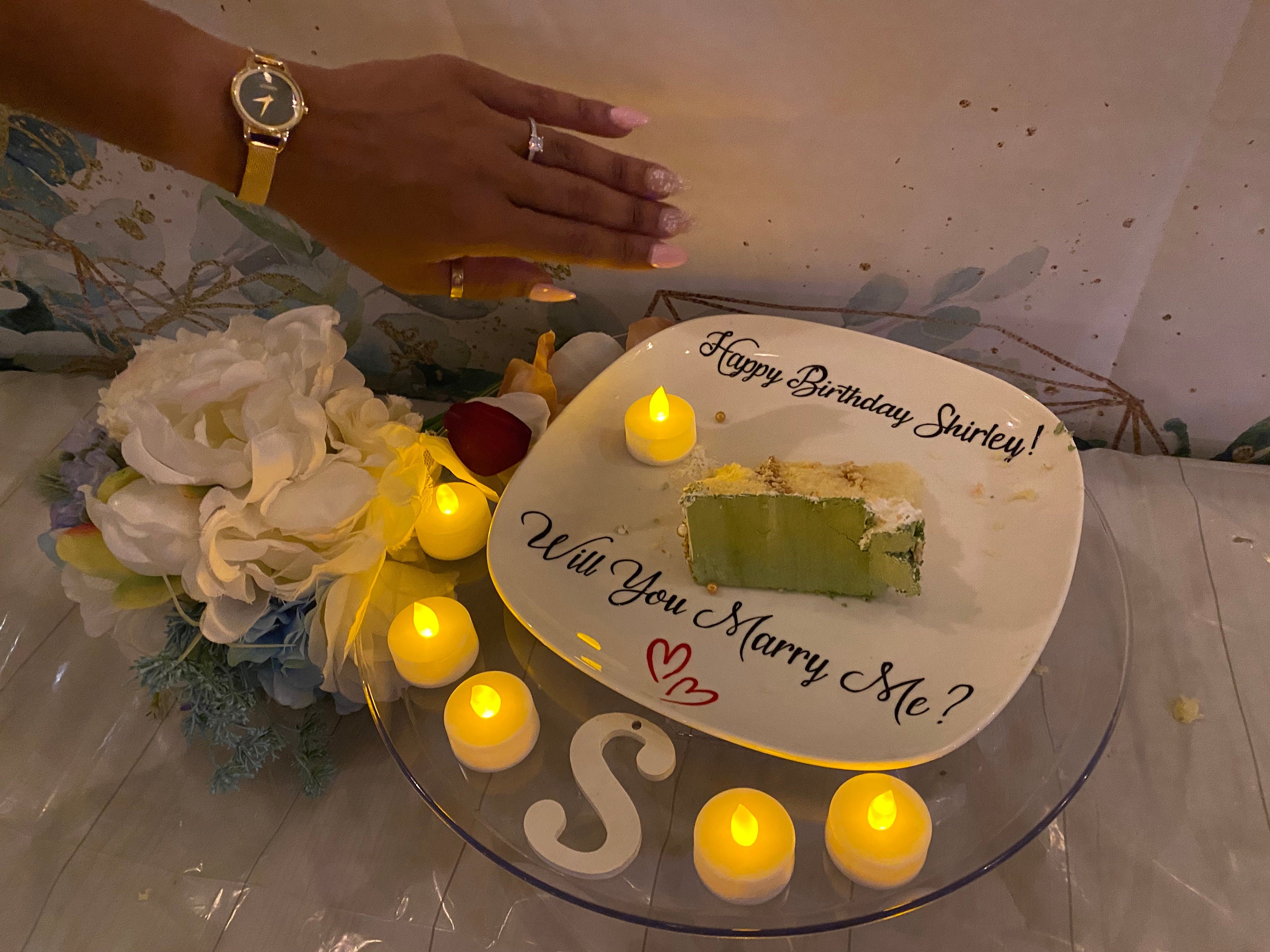 Will You Marry Me Marriage Proposal Plate Marriage Proposal - Etsy