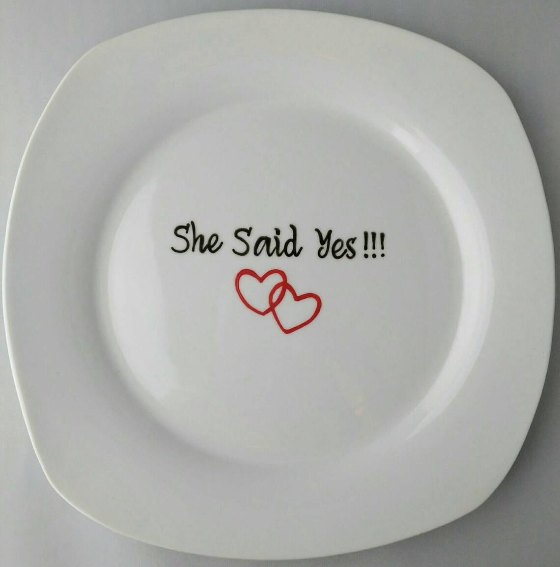 Will You Marry Me Marriage Proposal Plate Marriage Proposal | Etsy