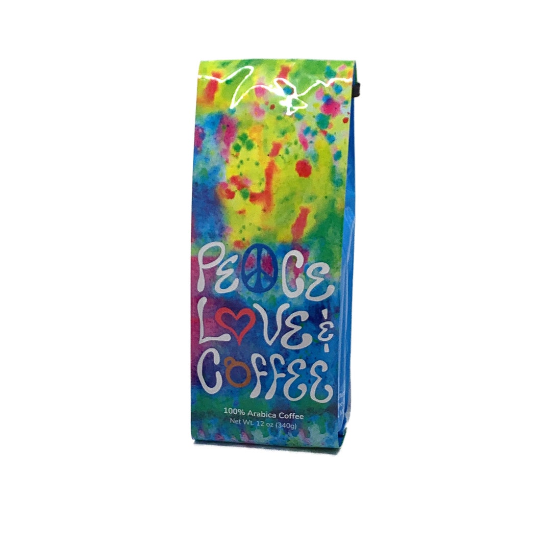 Peace Love & Coffee Gift Coffee - 12 Oz. 100% Arabica Specialty Coffee ...
