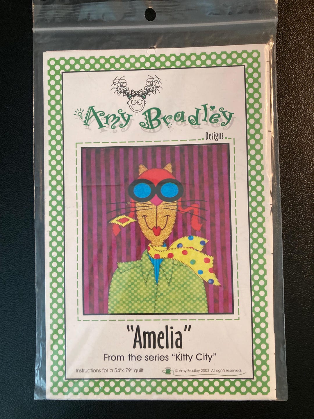 Amelia From the Series “kitty City”, Amy Bradley Designs, Quilting ...