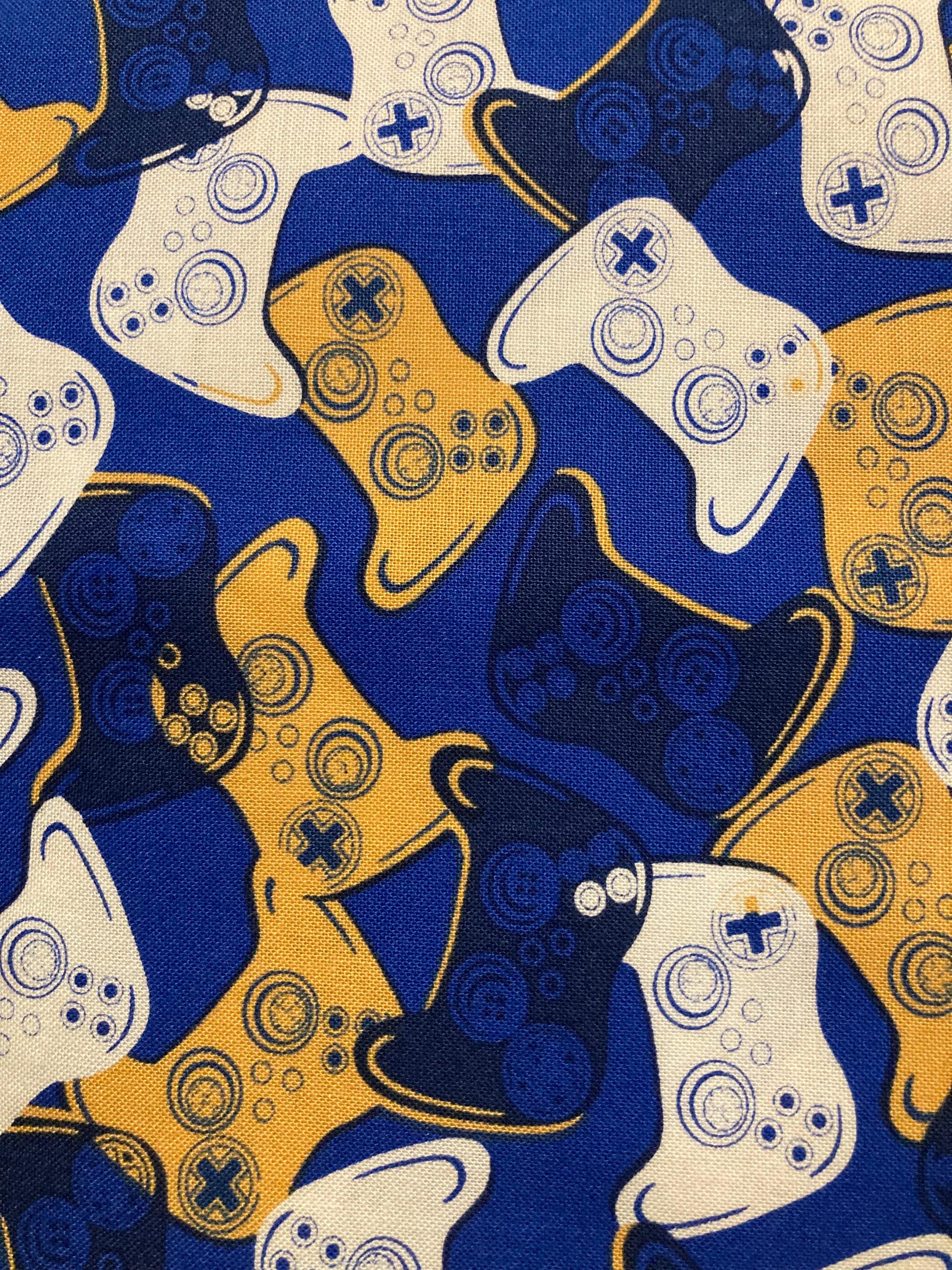Video Game Controller Cotton Fabric, Quilting and Sewing, 1 Yard - Etsy