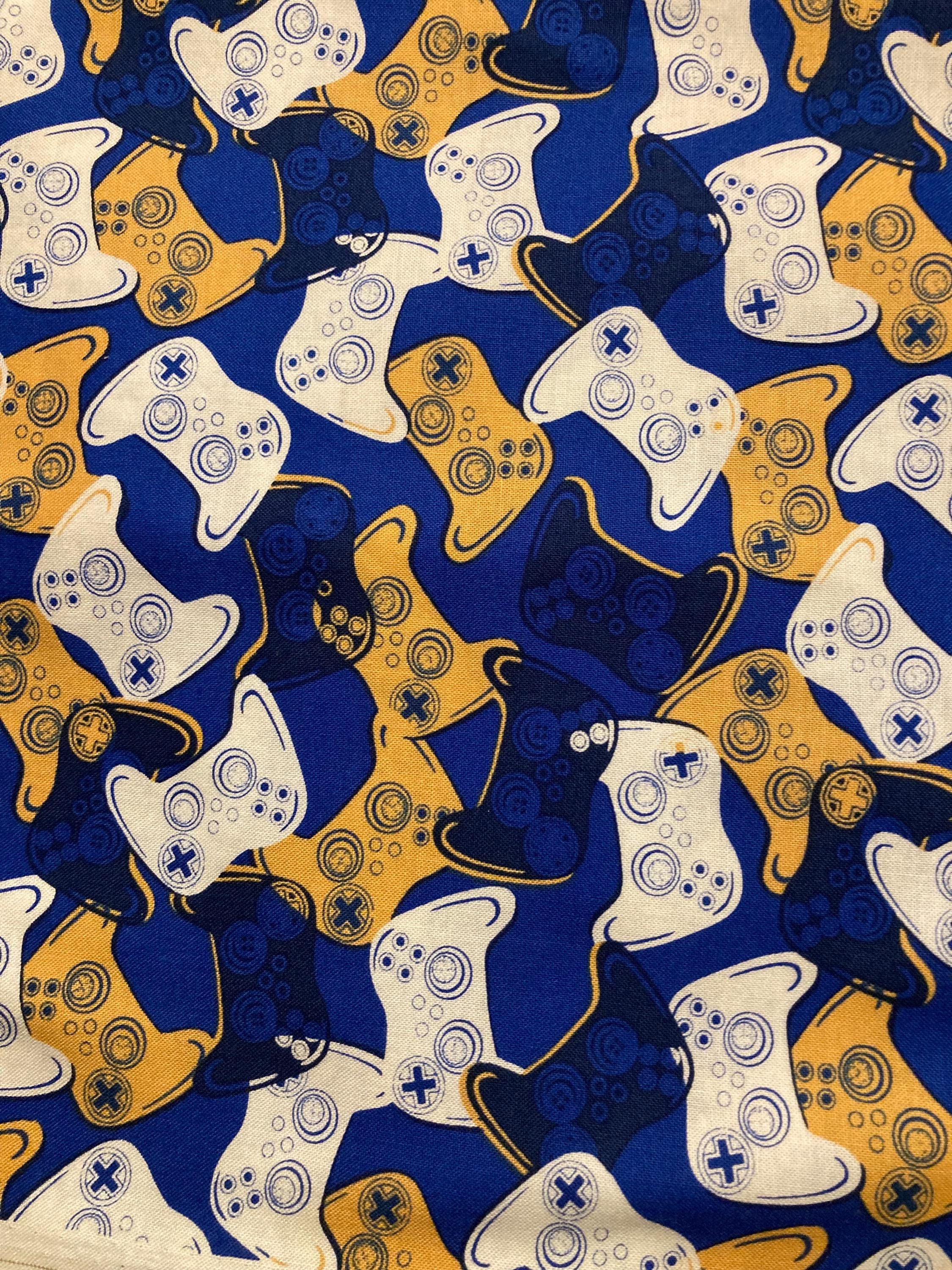 Video Game Controller Cotton Fabric, Quilting and Sewing, 1 Yard - Etsy