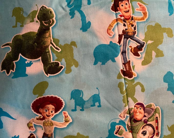 Buzz and Gang Spotlight, Disney Fabric, Quilting Fabric, 100% Cotton ...