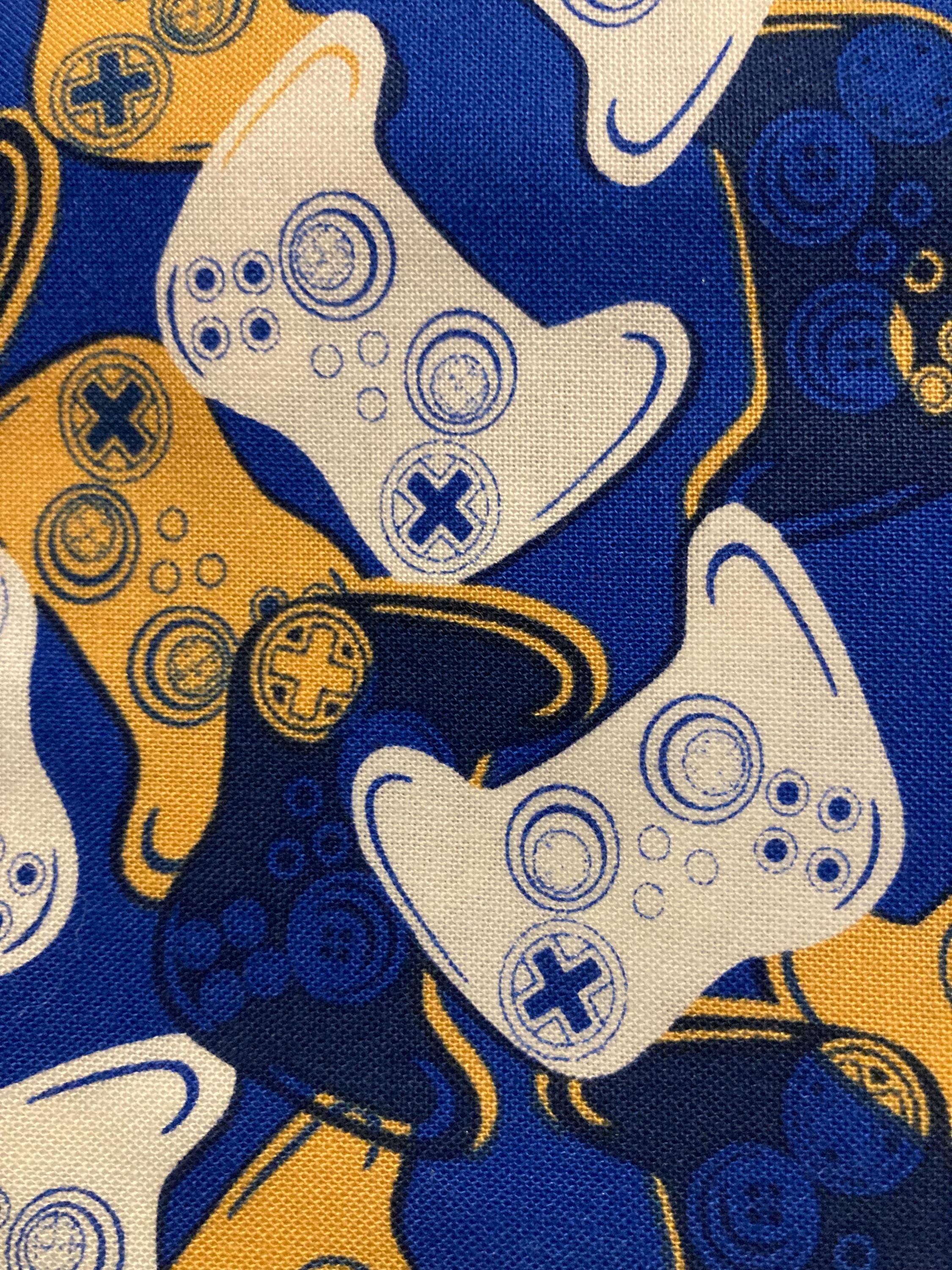 Video Game Controller Cotton Fabric, Quilting and Sewing, 1 Yard - Etsy