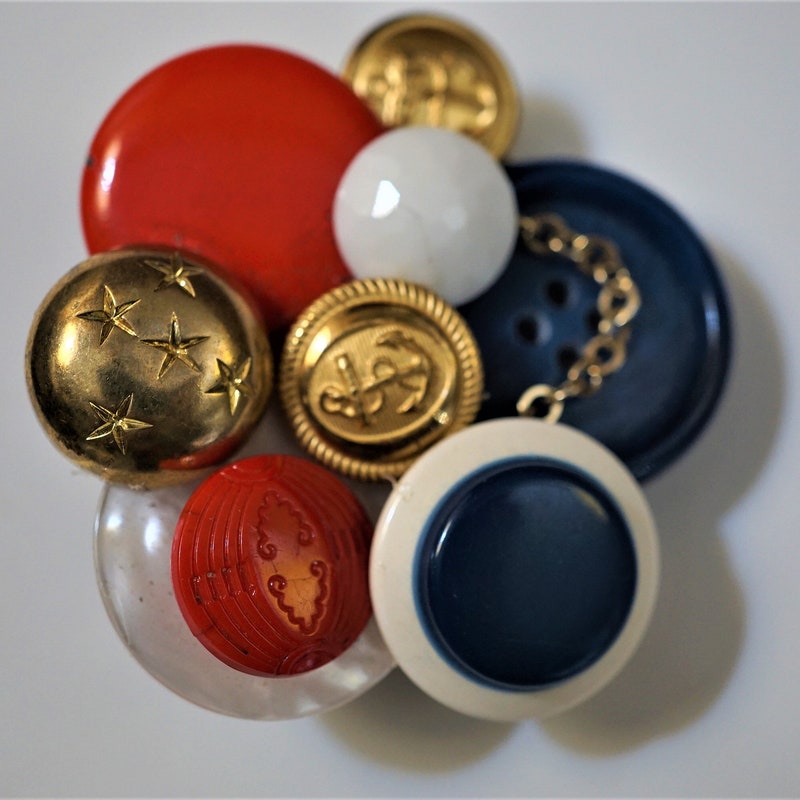 Button Jewelry - Etsy