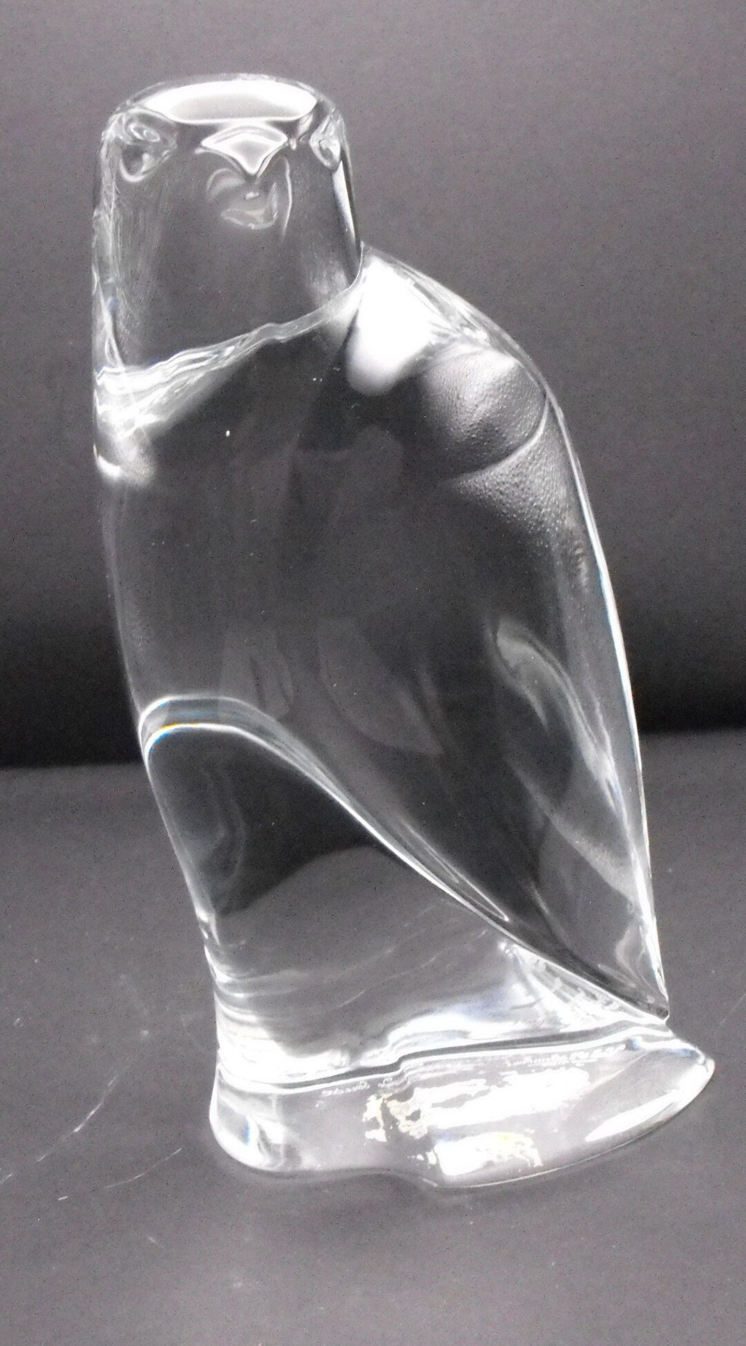 Val St. Lambert Signed Falcon Crystal Piece - Signed D Sousa - Etsy