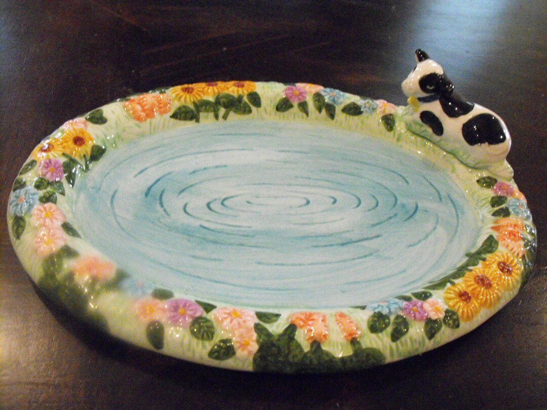 Mercuries 1994 Plate With Cow Marked Mercuries on the Bottom - Etsy New ...