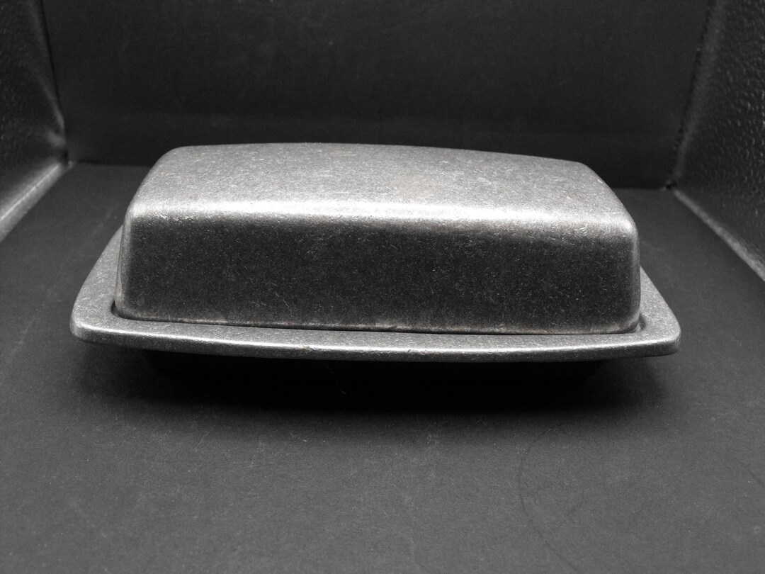 Pewter Carson - Freport, PA - Pewter Butter Dish - No Glass Insert - Etsy