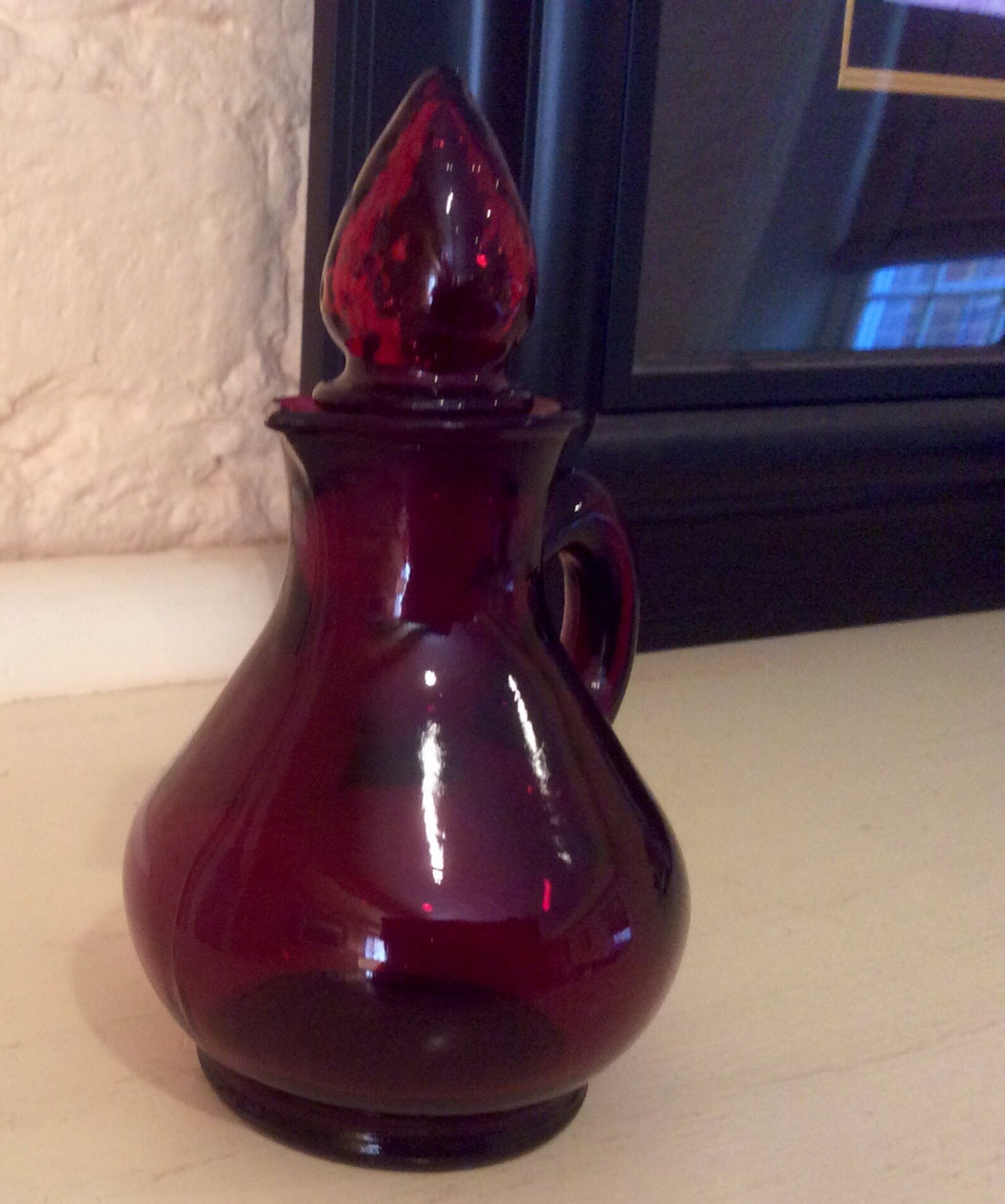 Avon Ruby Red Cruet | Etsy
