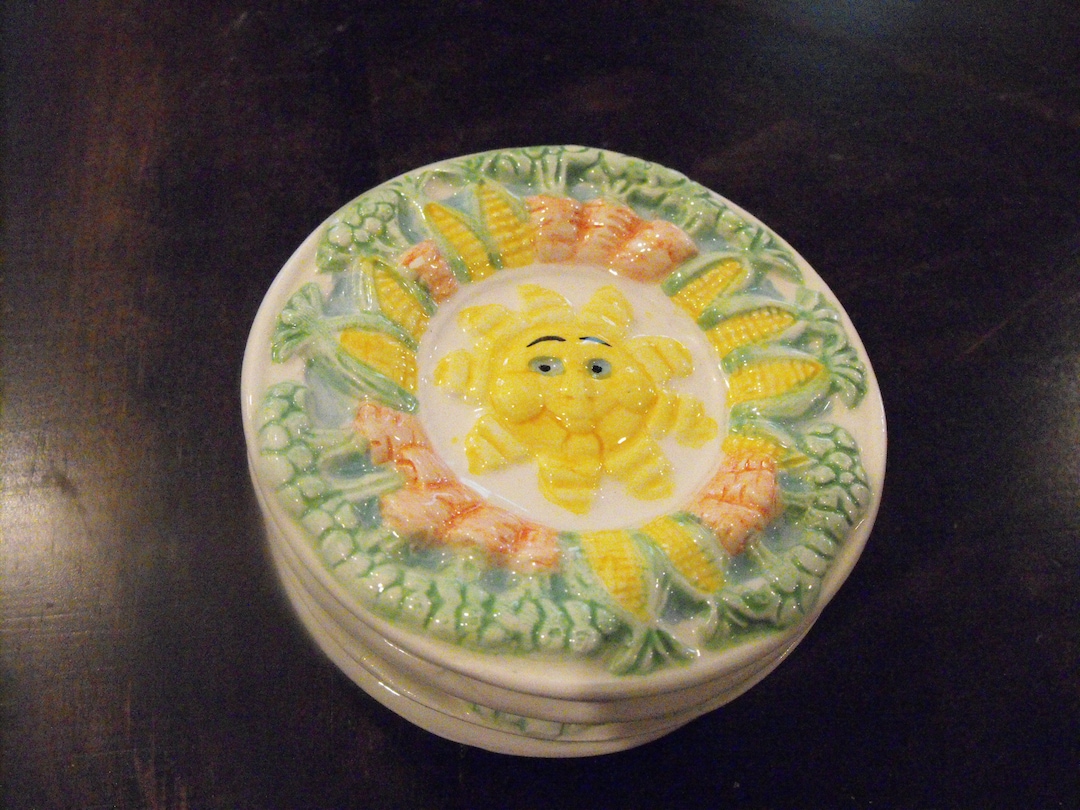 Mercuries 1994 Easter/farm/sunshine Decorative Miniature Plates - Set ...