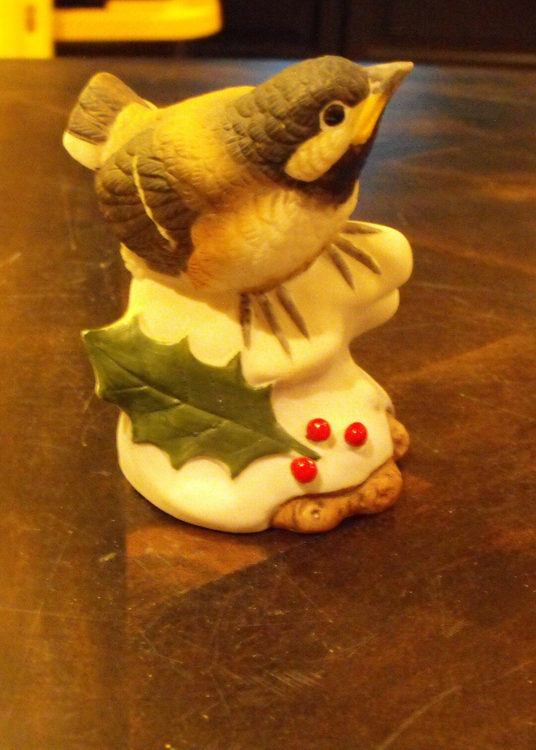Vintage Chickadee Figurine - Andrea by Sadek - Made in Japan - Etsy
