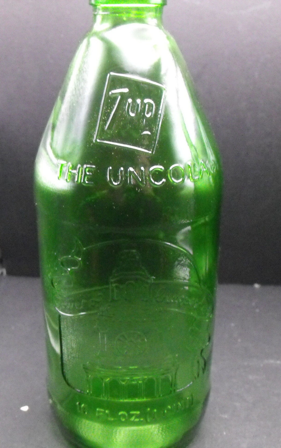 7 UP the Uncola - Tower of Independence Hall - 1976 Bicentennial Green ...