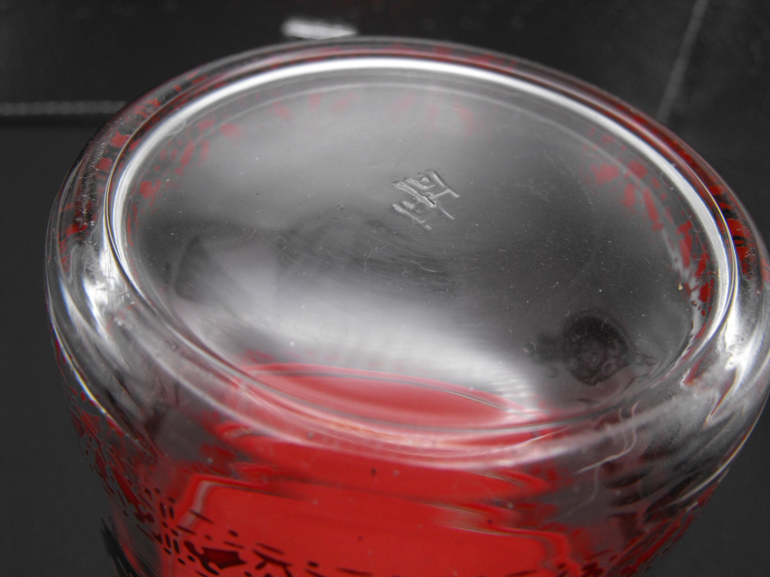 Hazel Atlas Sour Cream Container With Lid - Etsy