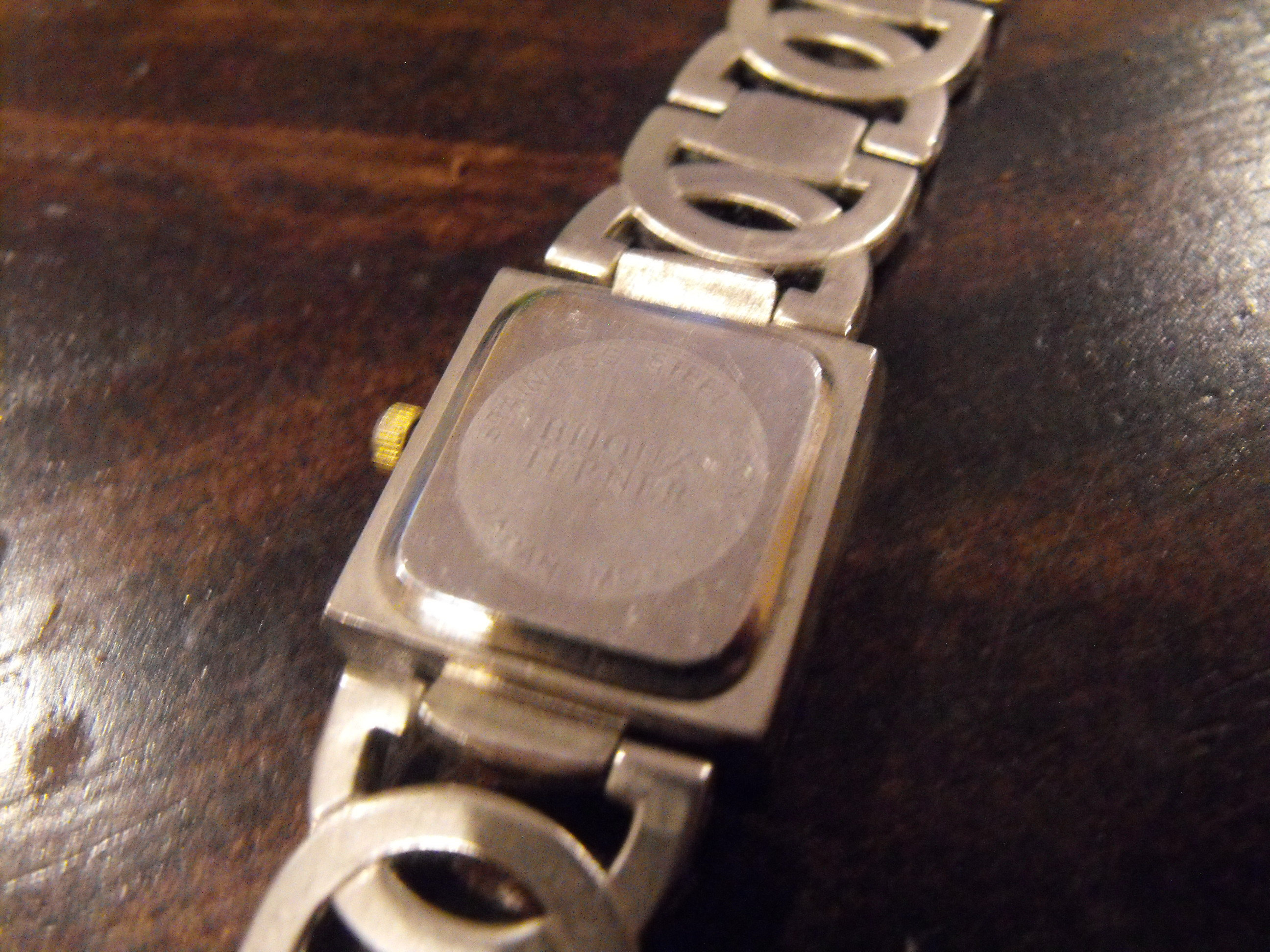Bijoux Terner Stainless Steel Back - Japan Movt - Two Toned Ladies ...