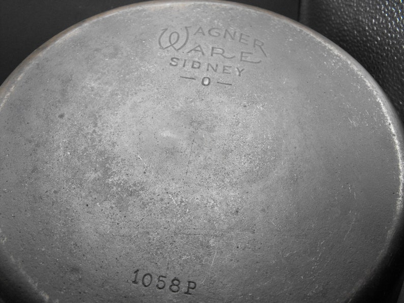 Wagner Ware Sydney 1058P #8 Cast Iron Skillet - Etsy