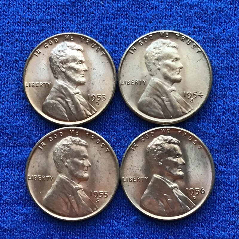 1956 Wheat Penny - Etsy