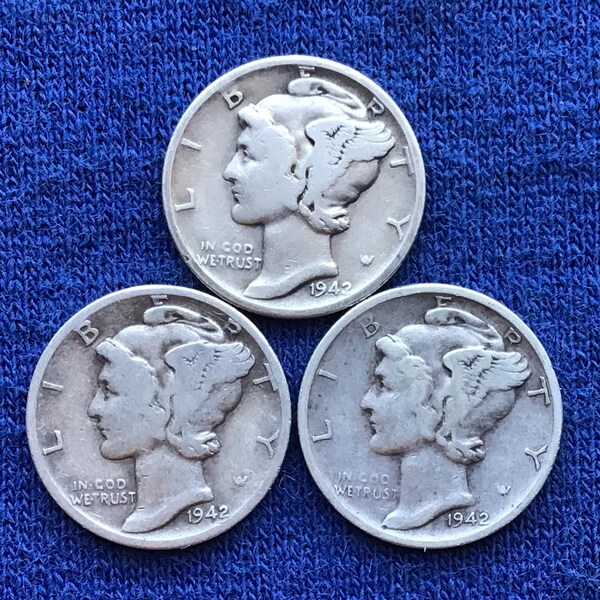 1942 Dime - Etsy