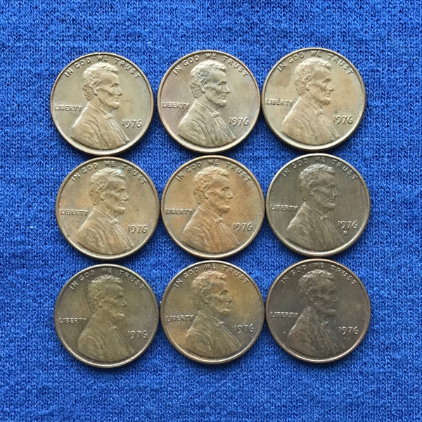 1976 Lincoln Penny - Etsy