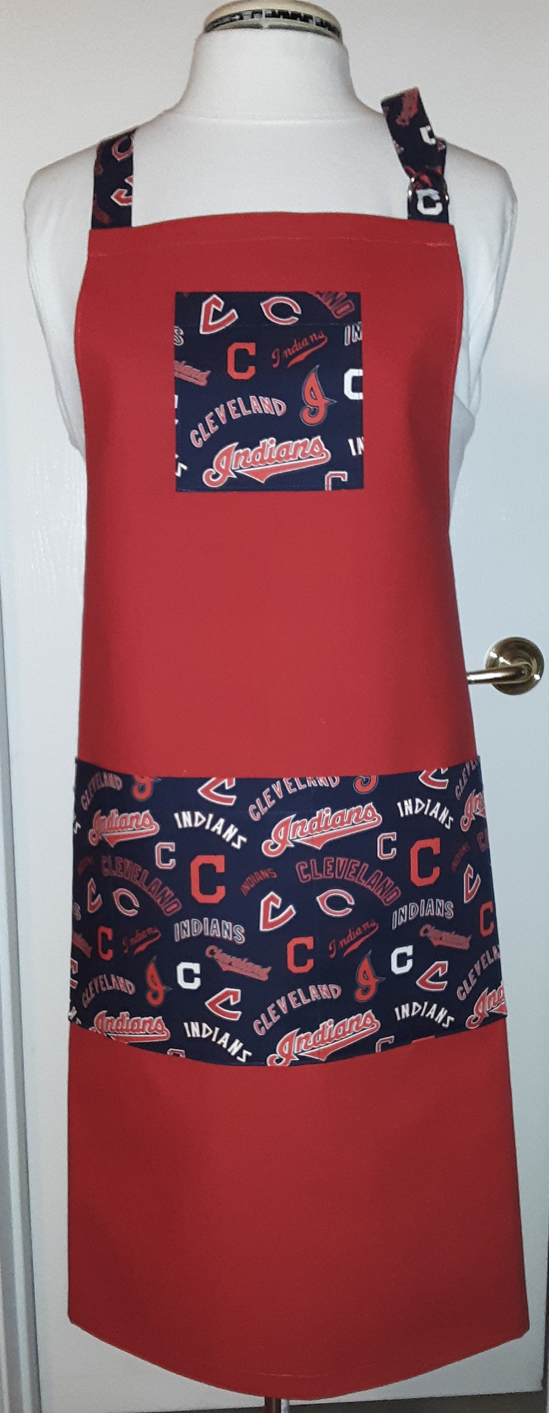 Cleveland Indians Baseball Apron - Etsy